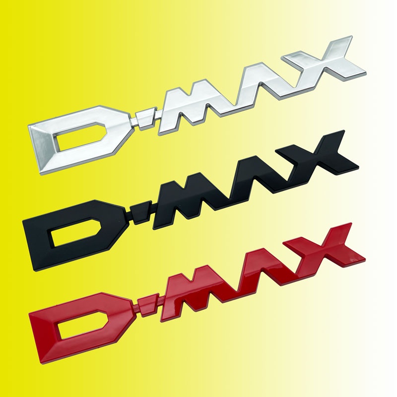 3D ABS Auto Car Styling For Isuzu DMAX D-MAX Car Letter Logo Car Side ...