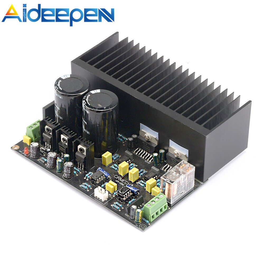Aideepen Tda7293 Dual-Channel Stereo 2.0 Power Amplifier Board Finished ...