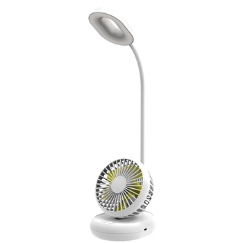 Akari Desk Lamp Fan White 6500K ADL-5032FW | Shopee Philippines
