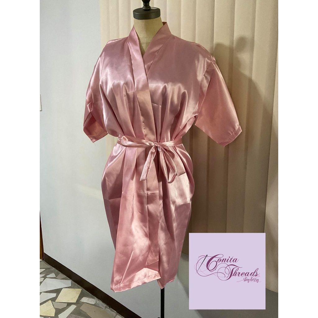 SILK ROBE FOR WEDDING ENTOURAGE | Shopee Philippines