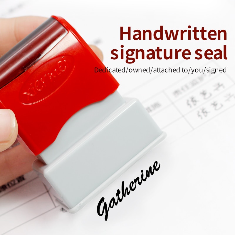 【Free ink】Custom Teacher Name Ink Stamp Signature Calligraphy Selfing ...