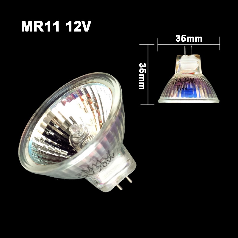 AC 220V AC/DC 12V Halogen Bulb Lamp Cup Light MR11 MR16 GU5.3 GU10 High Brightness Spotlight ...