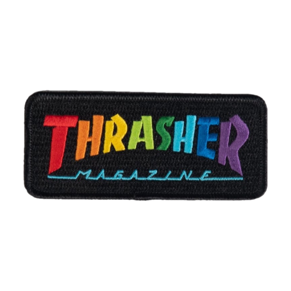 Thrasher Rainbow Mag logo Patch (4" x 1.75") | Shopee Philippines