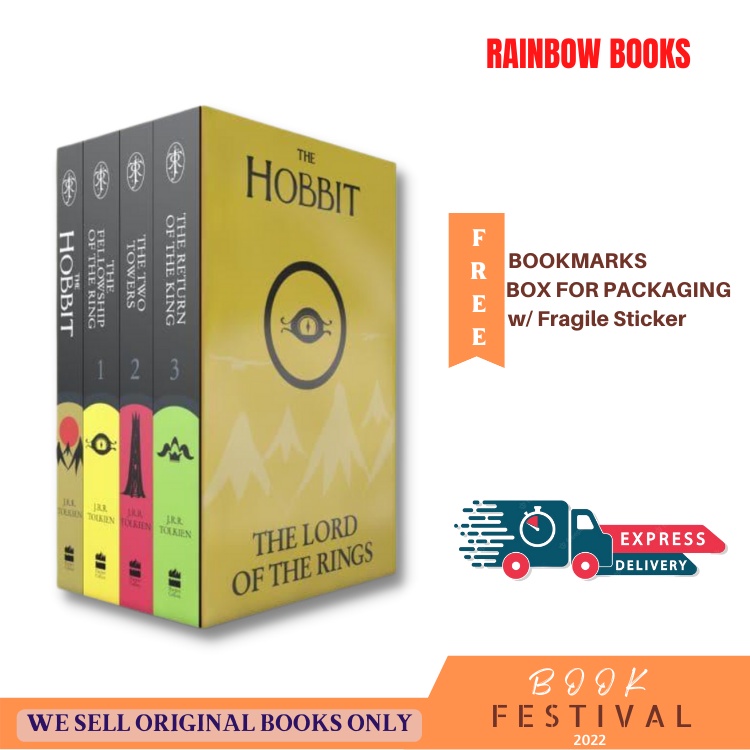 The Hobbit and The Lord of the Rings (Paperback) – J.R.R. Tolkien 4 ...