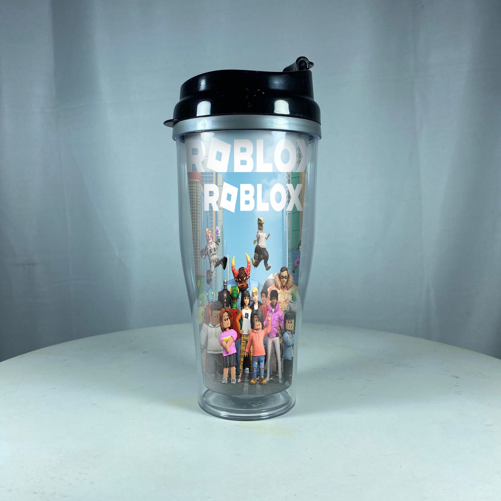 High Tumbler Roblox Avatar Game Cartoon Kids Robux Tumbler Drinking ...