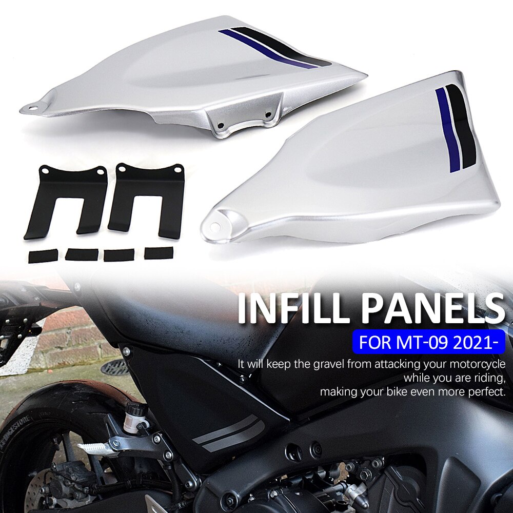 New MT09 Seat Side Trim Upper Frame Infill Panel Cover Plate Fairing ...