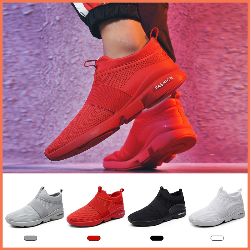 【COD】Fashionable men's and women's Breathable Running Shoes Sports ...