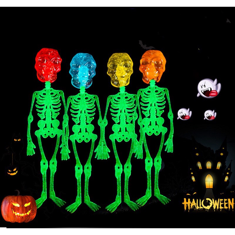 Fun glowing halloween skeleton lollipops 2024,spooky halloween candy ...