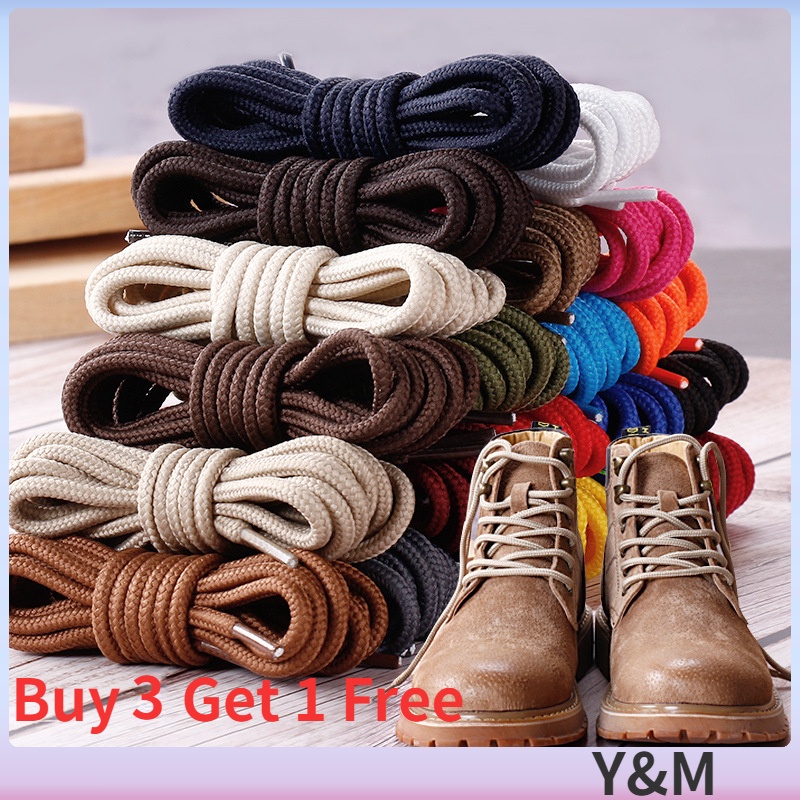 【Buy 2 Get 1 Free】1 Pair COD 120/140CM Round Colorful Polyester ...