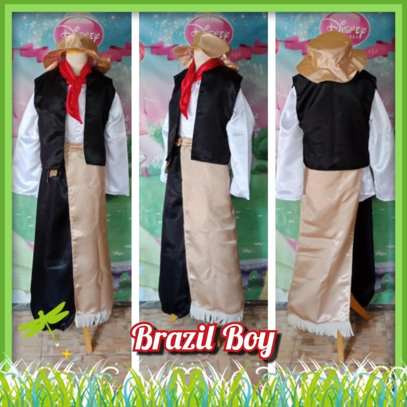Cosplay Costume Traditional International Clothes Brazil Country Boy ...