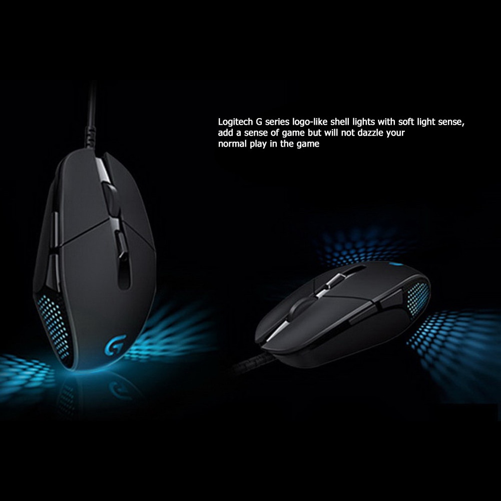 G302 Gaming Mouse Wired Optical 4000dpi led usb Lights Tuned for ...