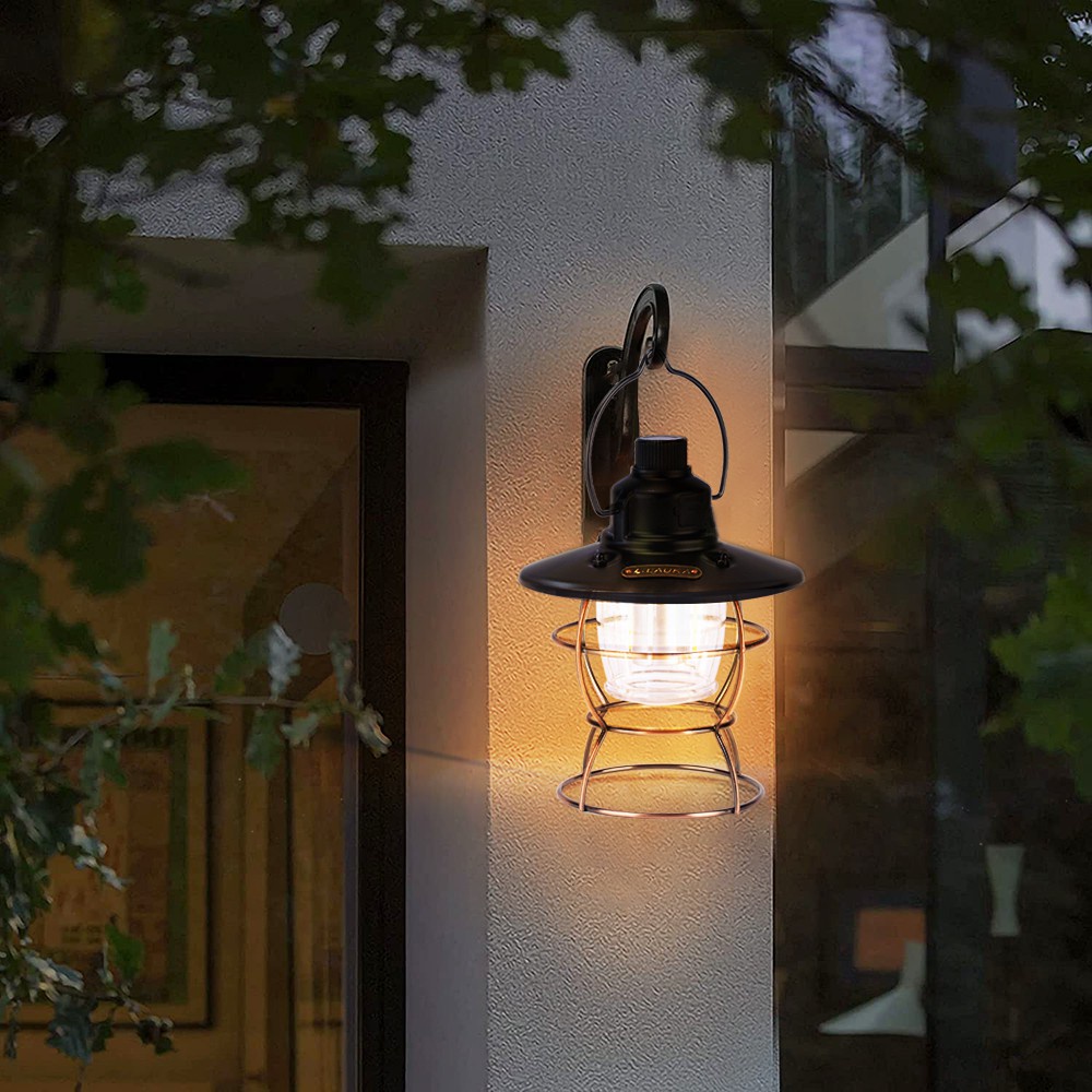 Outdoor cing l Retro l Oldfashioned stalgia Iron hand lantern Cing tent Kerosene l | Shopee ...