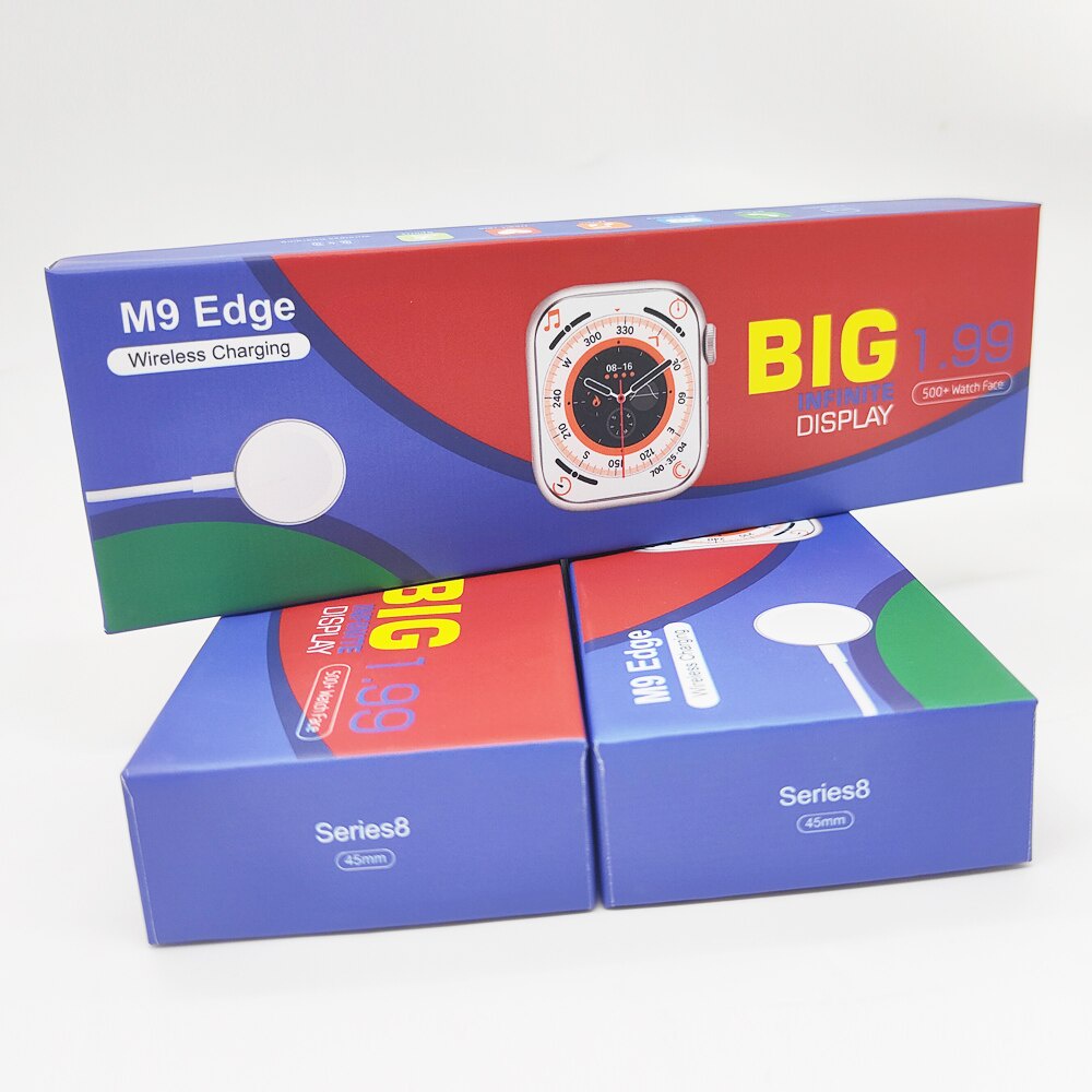 2022 M9 Edge Smart Watch Smart Phone watch Series8 With BT Call Heart ...