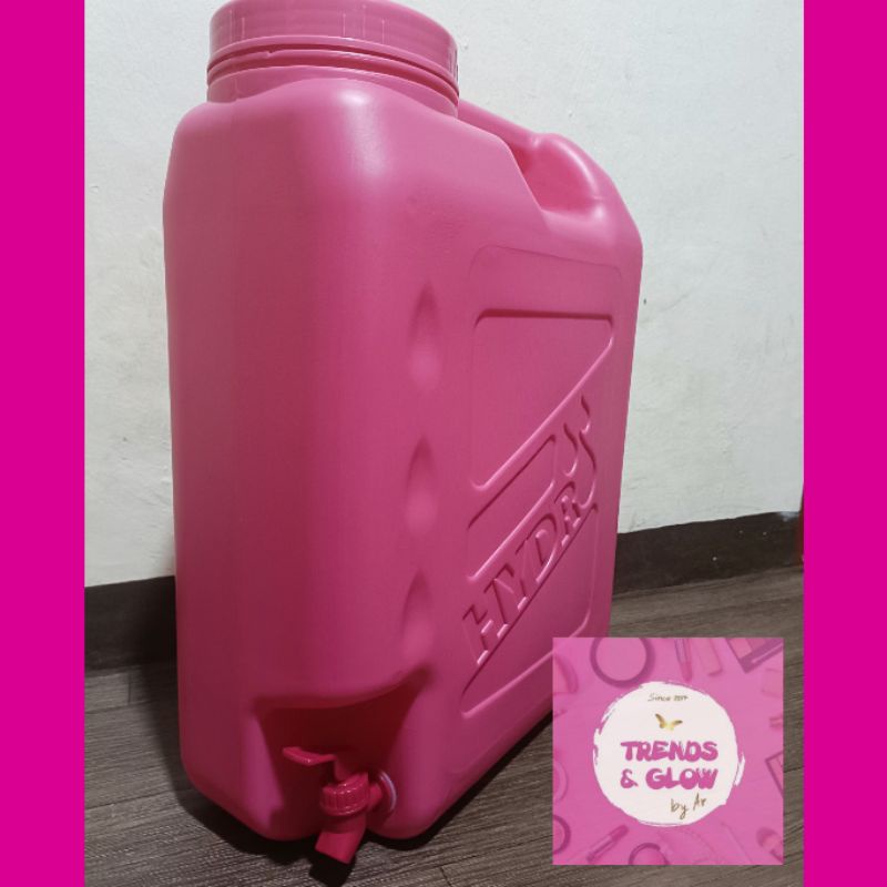 COLORED Gallon Container 20Liters/5Gallon Size /Mineral Water Container ...