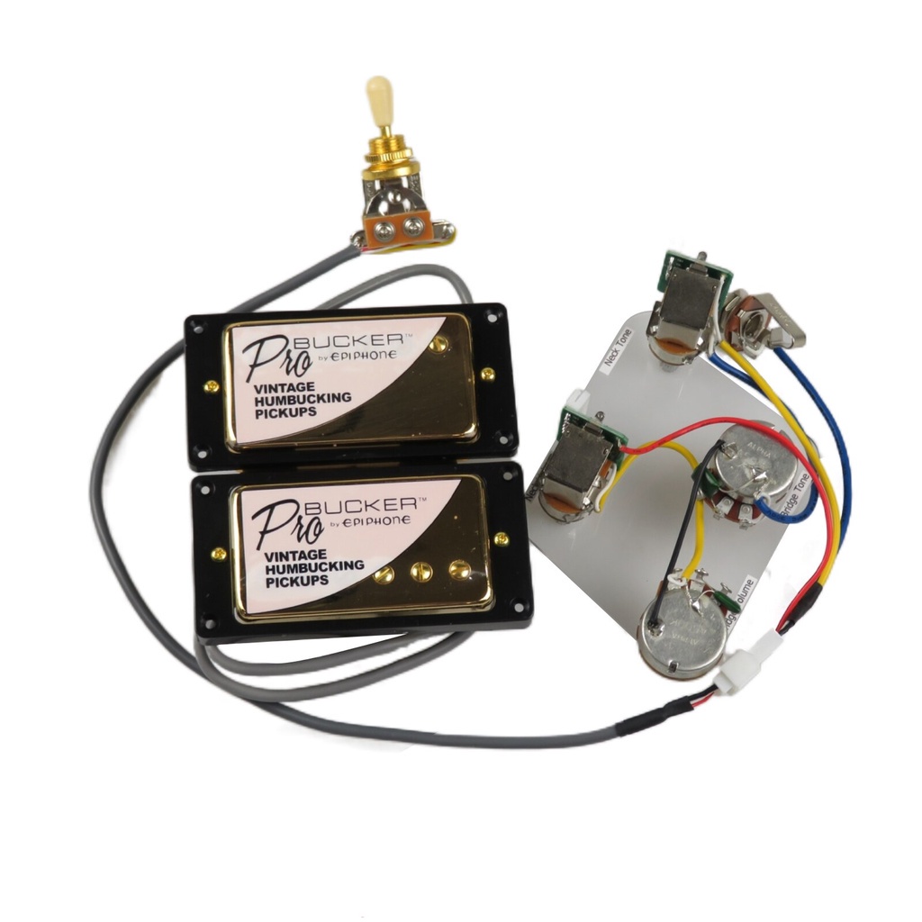 PF-(Free Shipping)Humbucker Pickups Alnico 5 ProBucker Push/Pull Wiring ...