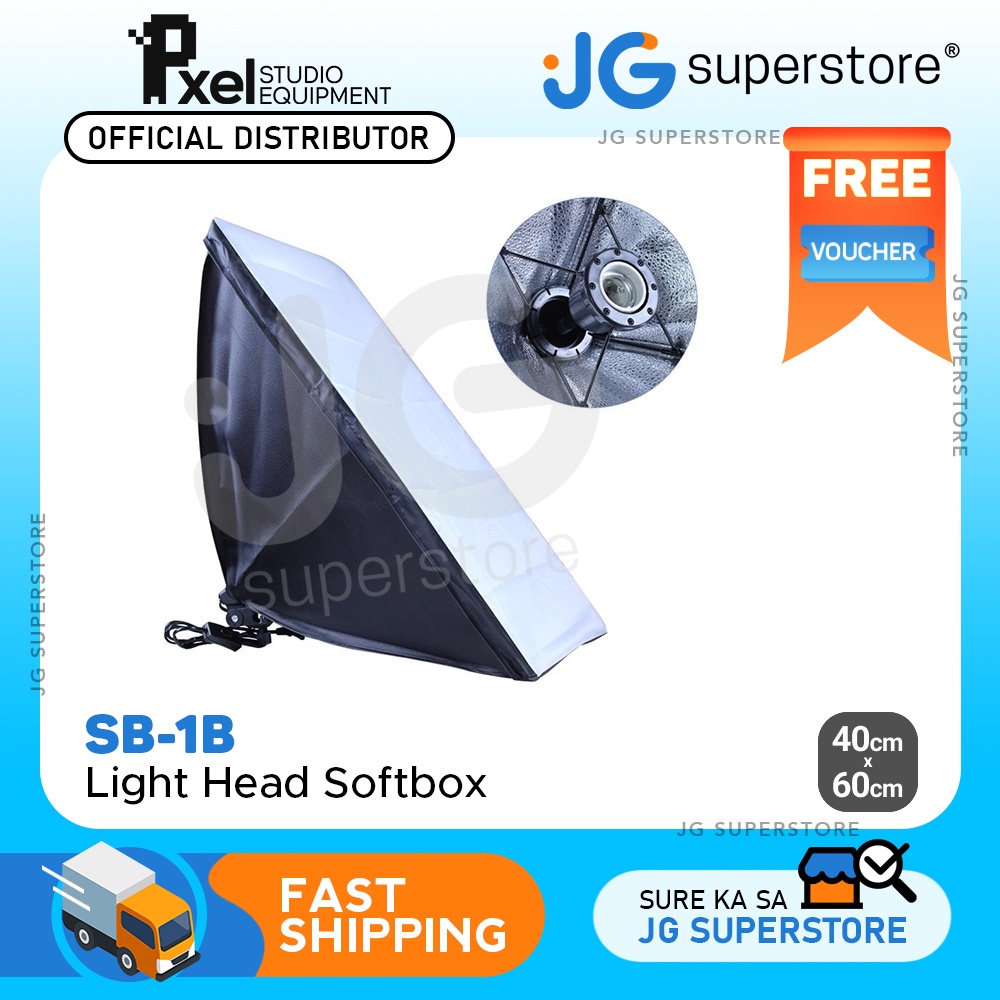 [CLEARANCE] Pxel SB-1B-40X60 1 bulb light head,Softbox Continuous ...