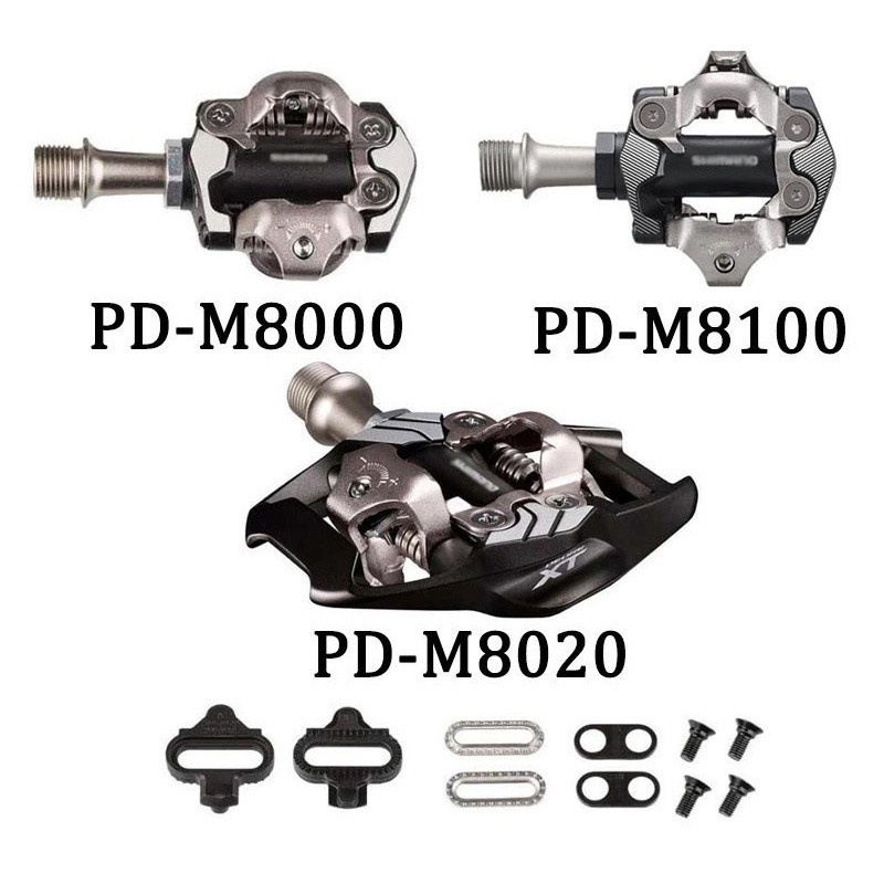 Racework Bike Pedals Self-Locking Cleats Pedal Sealed Bearings Mtb ...