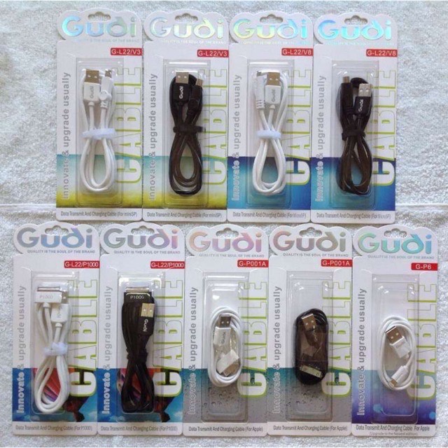 Gudi L22 V8 Typec USB data cable fast quickly charging cable cord ...