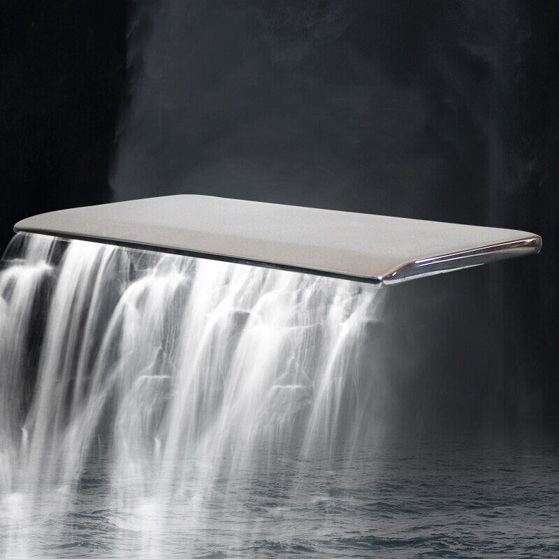 Factory Outlet， Rectangular Stainless Steel Waterfall Outlet, Bathtub ...