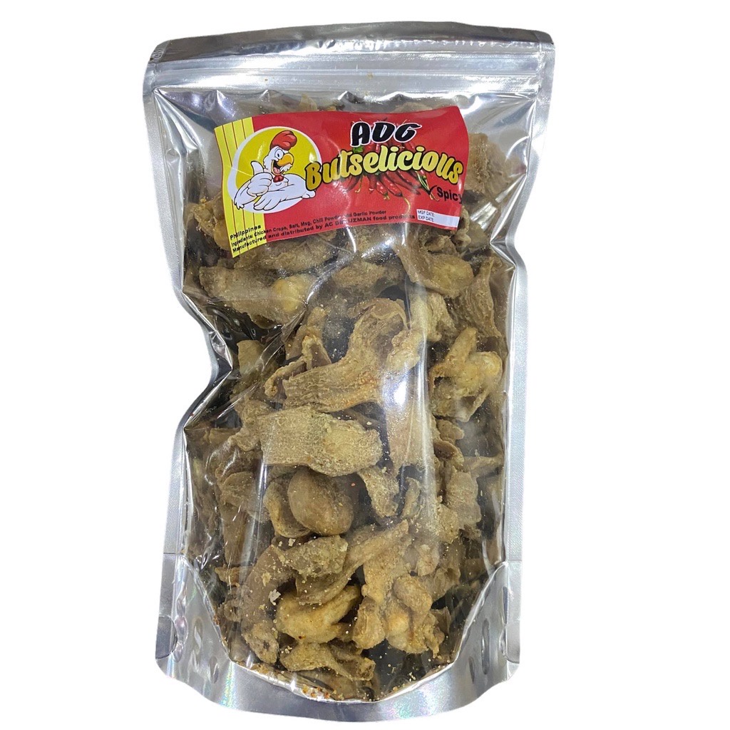Special Crispy Butcheron Chicken Skin, Chicken Isaw, Spicy Litid and ...