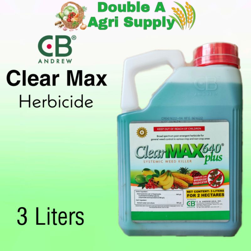 Clear Max / Clearmax Plus 640 Glyphosate / Herbicide / General Weed ...