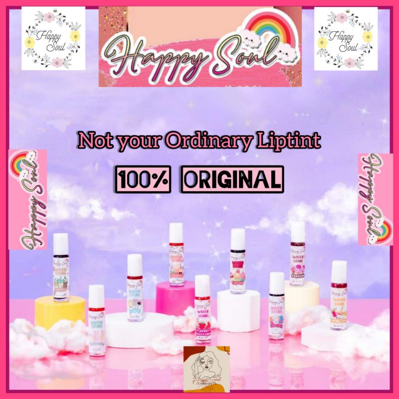 Buy 2 take 1 for 180 Pesos Happy Soul Water Stain Cheek & Lip Tint ...