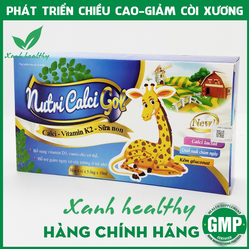 Nutri CALCI GOL syrup - calcium supplement, vitamin D3, K2, colostrum ...