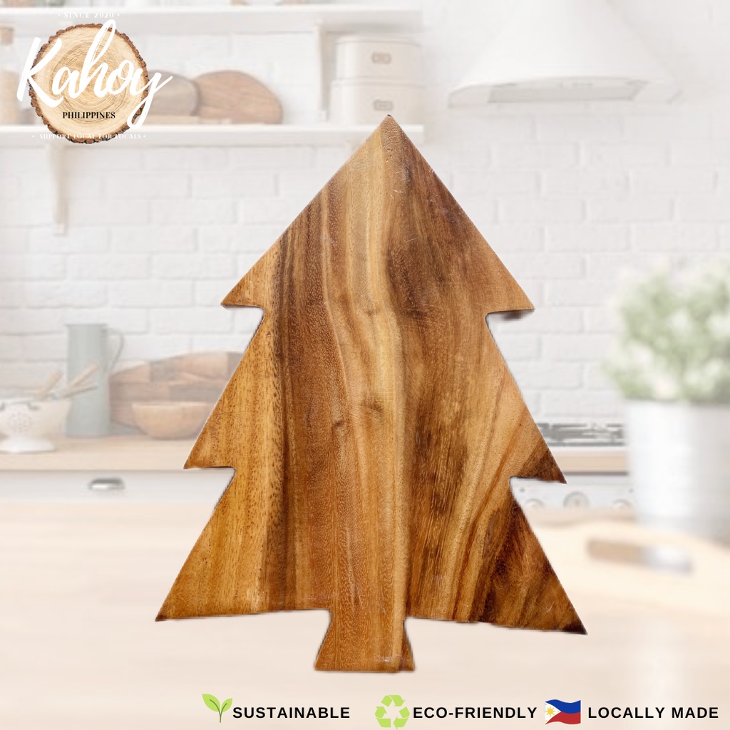 KAHOY Christmas Tree Board/ Christmas Charcuterie Board | Shopee ...