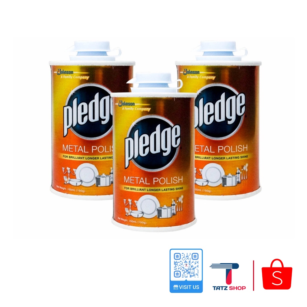PLEDGE Metal Polish 150ML for Brilliant Longer Lasting Shine | Shopee ...