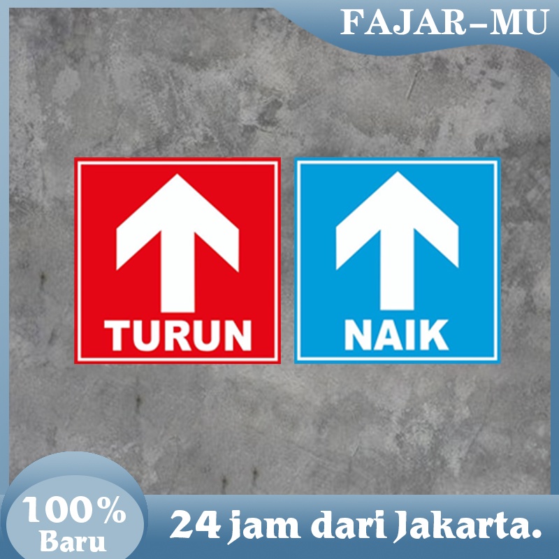 50 Pcs Up and Down Stairs Stickers House Stair Stickers Arrow Sign ...