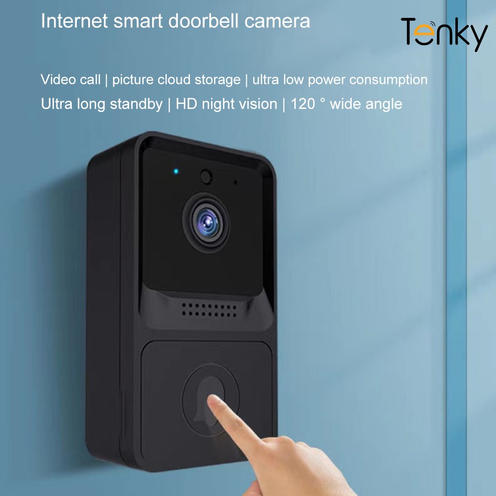 Tenky X1 Wireless Smart Doorbell Home Security Alarm Welcome Doorbell ...