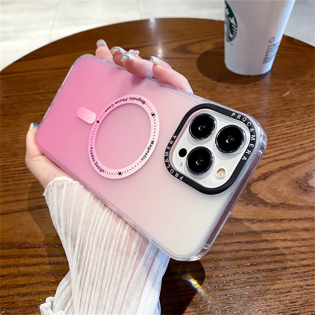 Luxury shockproof Magnetic for iphone 13 pro max case 14 pro max Purple ...