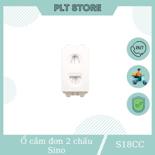 SINO S18CCU 2-pin shielded socket 16A For S98CC, S18CC series | Shopee ...