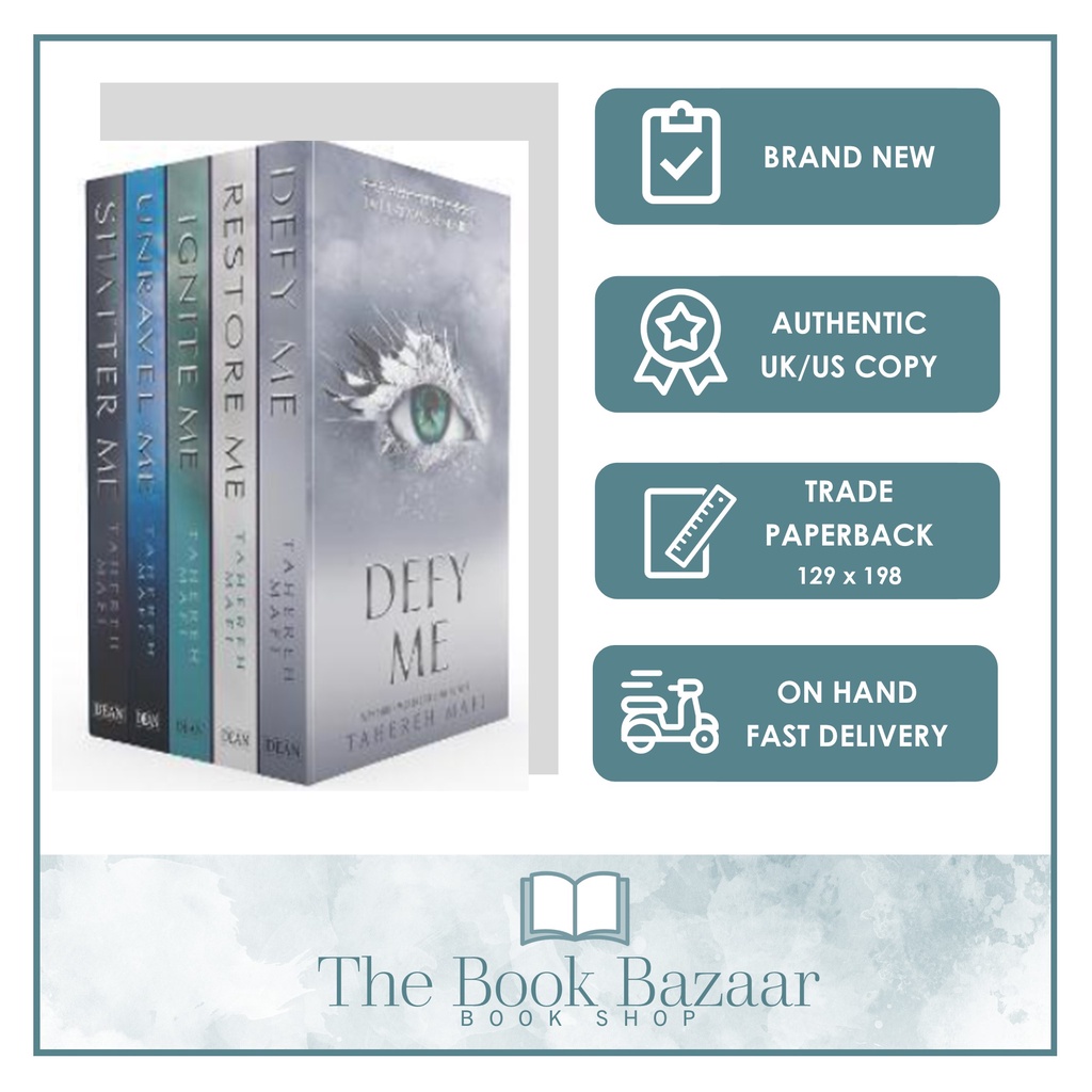 Shatter Me - 5 Books Box Set by Tahereh Mafi (UK - PaperBack) [BRAND ...