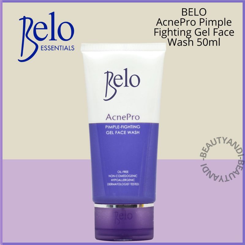 Belo AcnePro Pimple-Fighting Gel Face Wash 50mL | Shopee Philippines