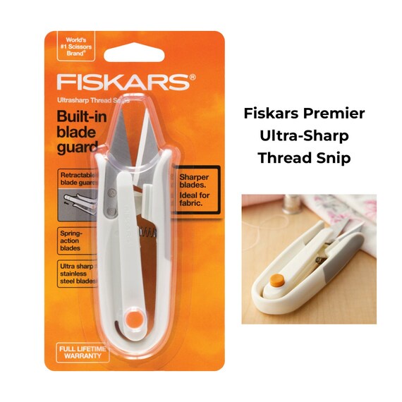 Fiskars Ultra Sharp Thread Cutter Fiskars Softgrip Thread Snip for ...