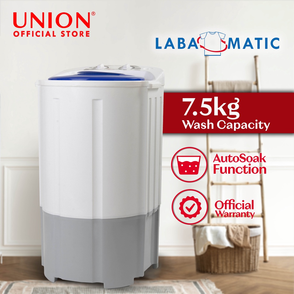 Union UGWM-75 7.5kg Labamatic Single Tub | Shopee Philippines