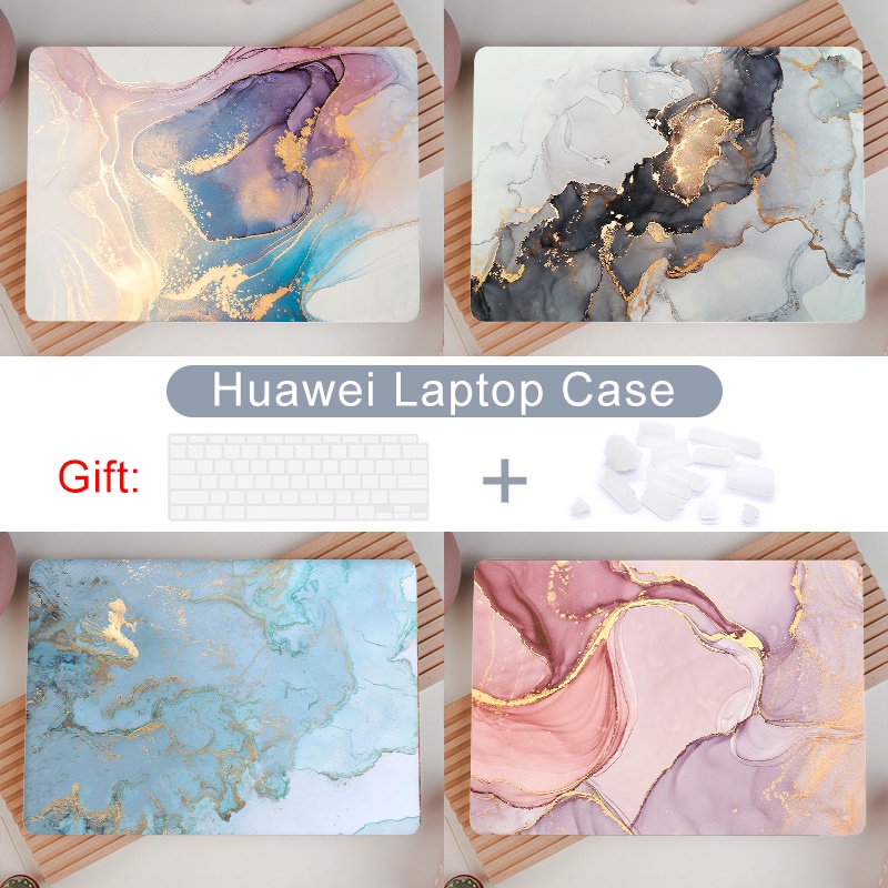 Huawei Marble Print Case for Matebook 14 13 AMD 2020 Matebook X ...