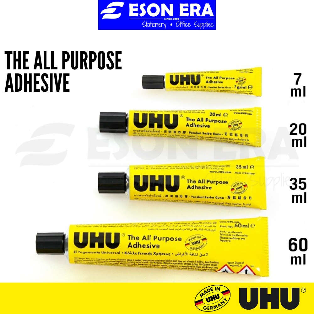 UHU Glue All Purpose Adhesive Glue 7ml / 20ml / 35ml / 60ml UHU 7g ...
