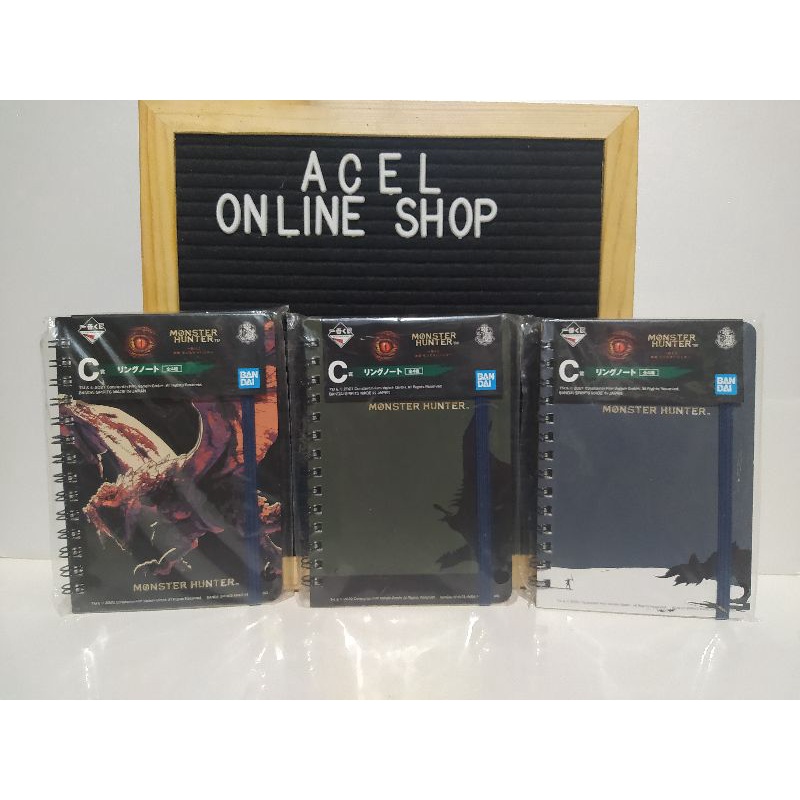 Ichiban Kuji Monster Hunter Ring Notebook | Shopee Philippines