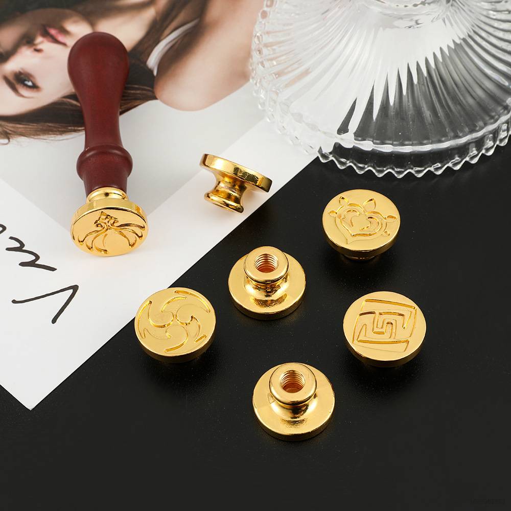 Jason Genshin Impact Lacquer Fire Seal Wax Seal Head Hobby Decor Craft ...