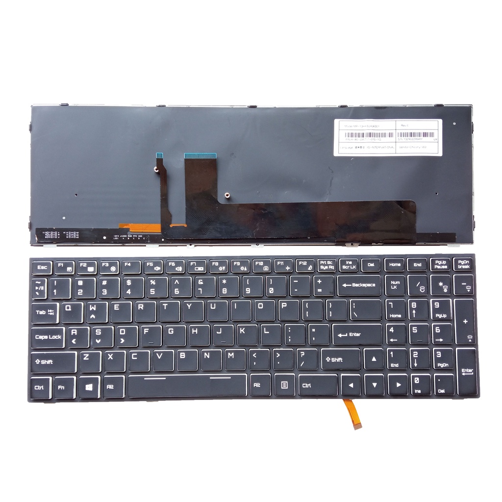 New US English notebook keyboard for hasee z8 Shenzhou z7 Pro sp5d1 z8-sl7s2 kp7s1 sp7s1 7d1 S2 ...