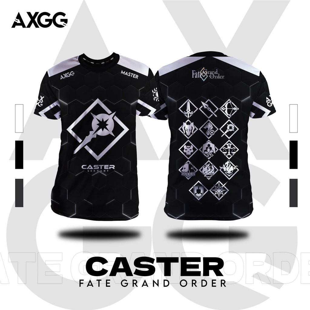 AXGG " Fate Grand Order - Caster " Anime T-Shirt / Jacket | Shopee ...