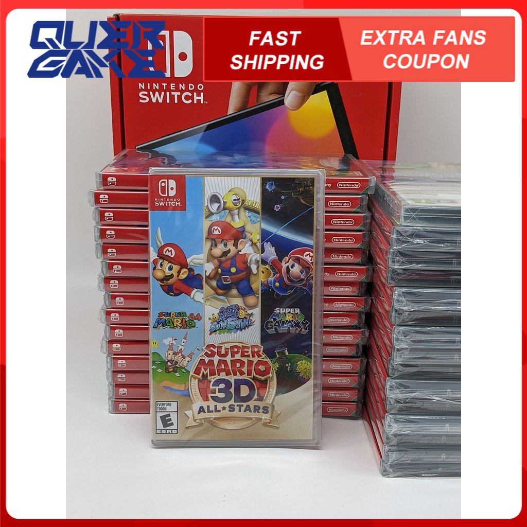 Super Mario 3D All Star Collection Nintendo Switch Game Physical ...