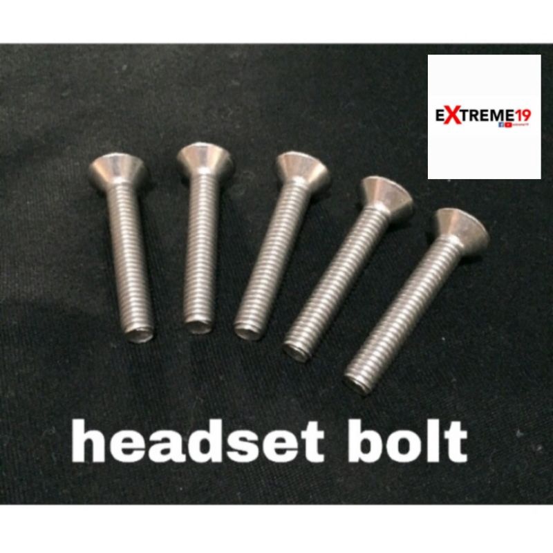 Headset Bolts Stainless Steel 304 for RB/MTB ( 1 PC Only ) 6x35mm ...
