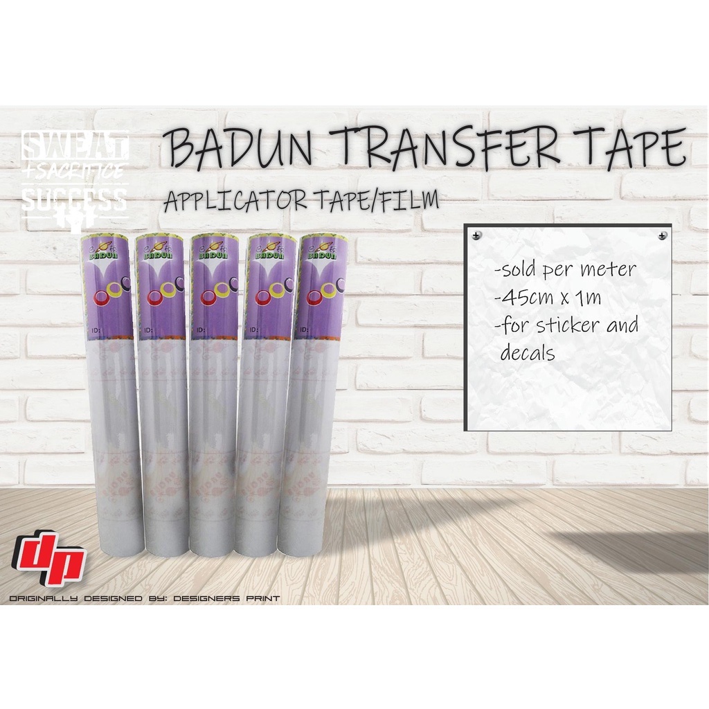 Badun Transfer Tape Sold per merter 18inches Perfect for Crafters and ...