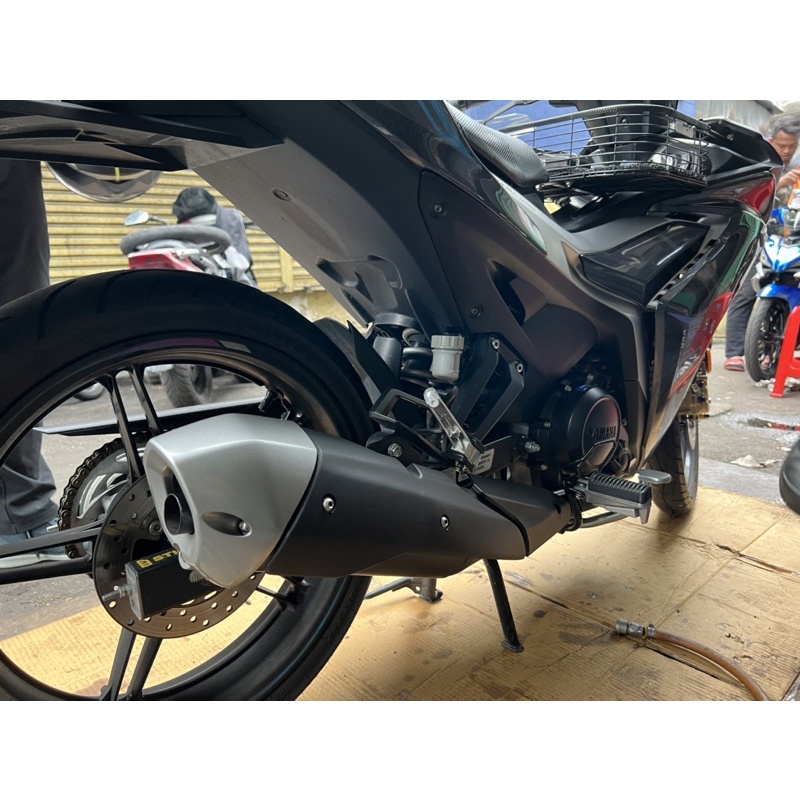 CJ IPOH/BUBOSTEEL EXHAUST Y16ZR SLIP NO 32mm/35mm BACK PRESSURE y16 ...