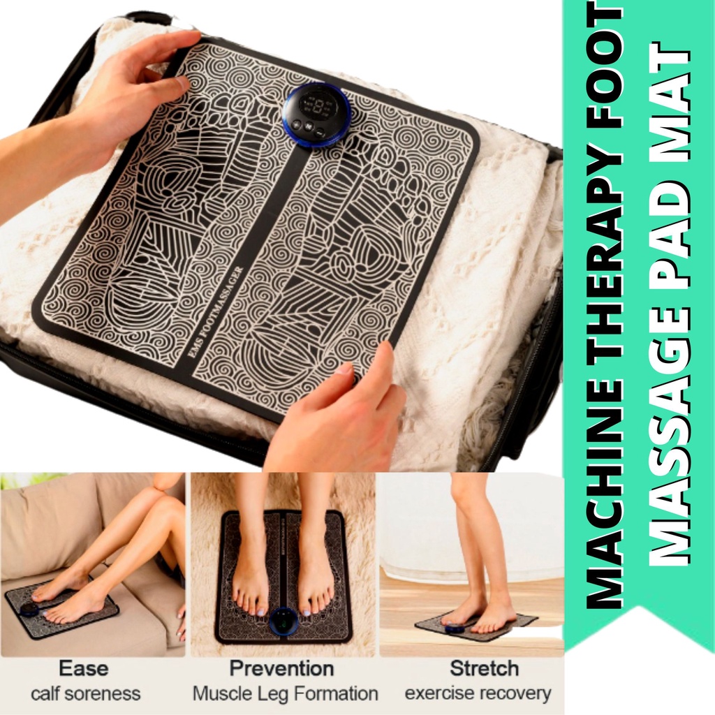 Original EMS Foot Massager Machine Therapy Foot Massage Pad Mat EMS ...
