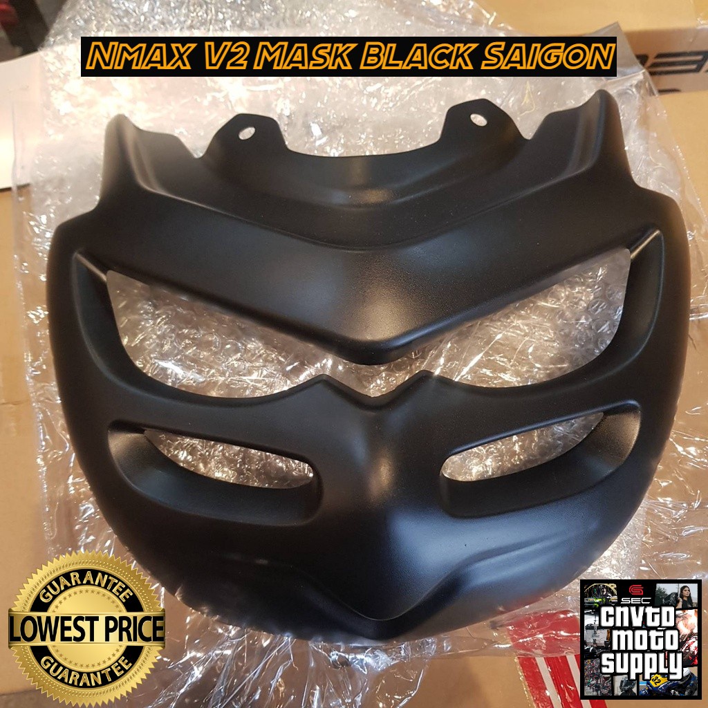sec brand Nmax V2 Mask Black Saigon | Shopee Philippines
