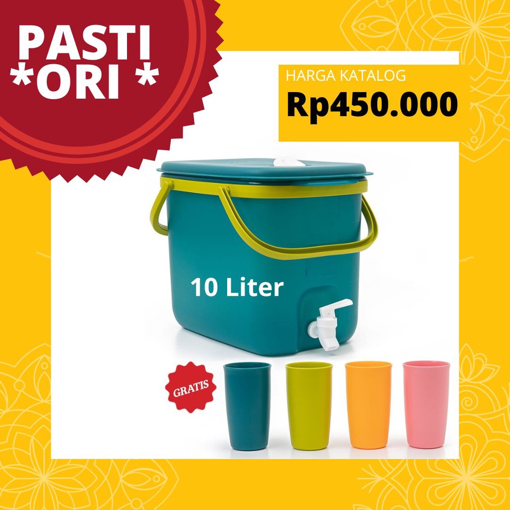 Tupperware Modular Water Dispenser 10L/Portable Water Dispenser ...